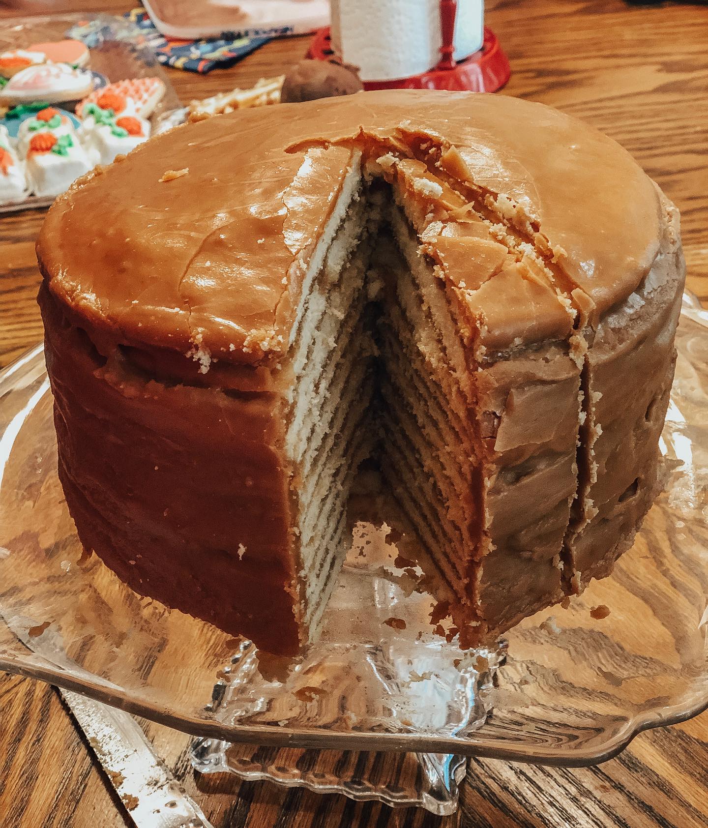 11-Layer Caramel Cake